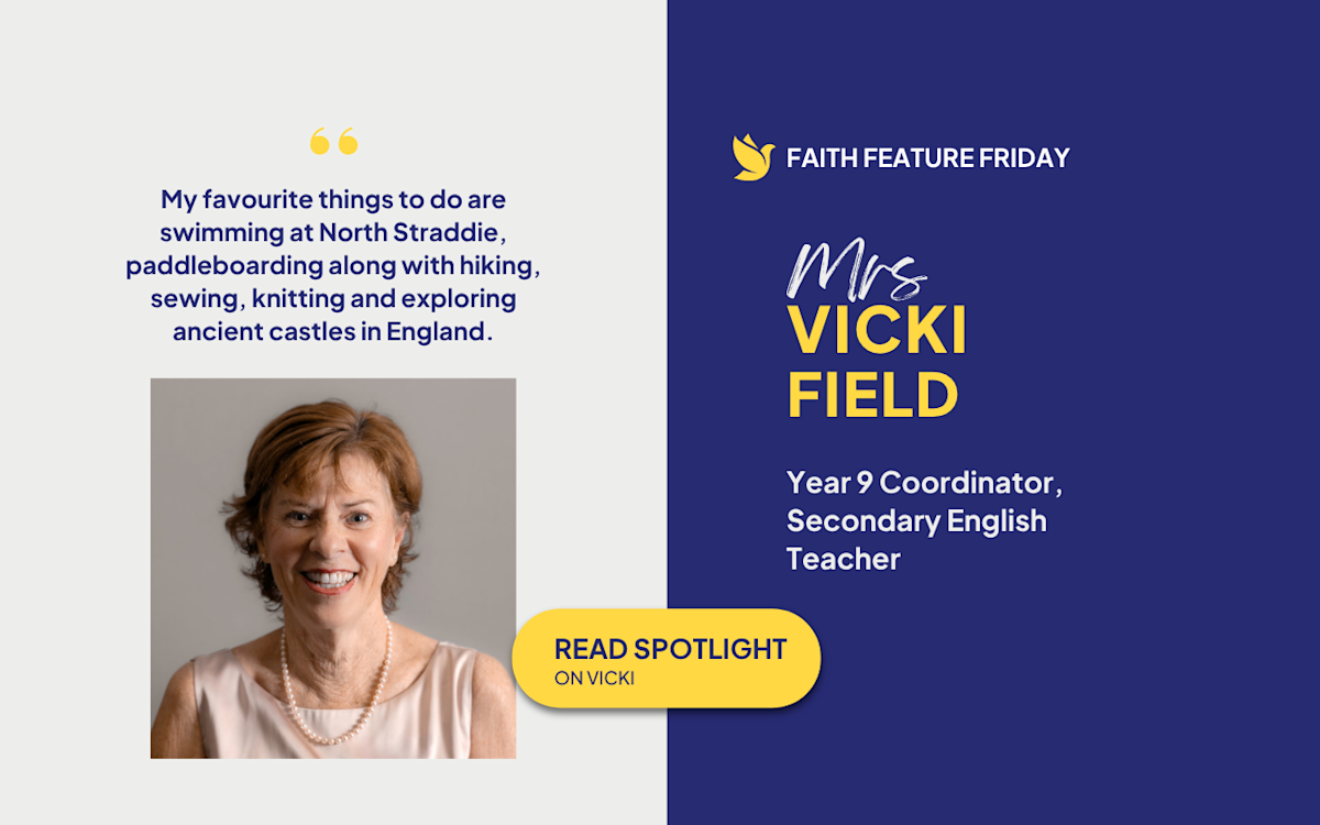 Faith Feature Friday - Mrs Vicki Field | Post