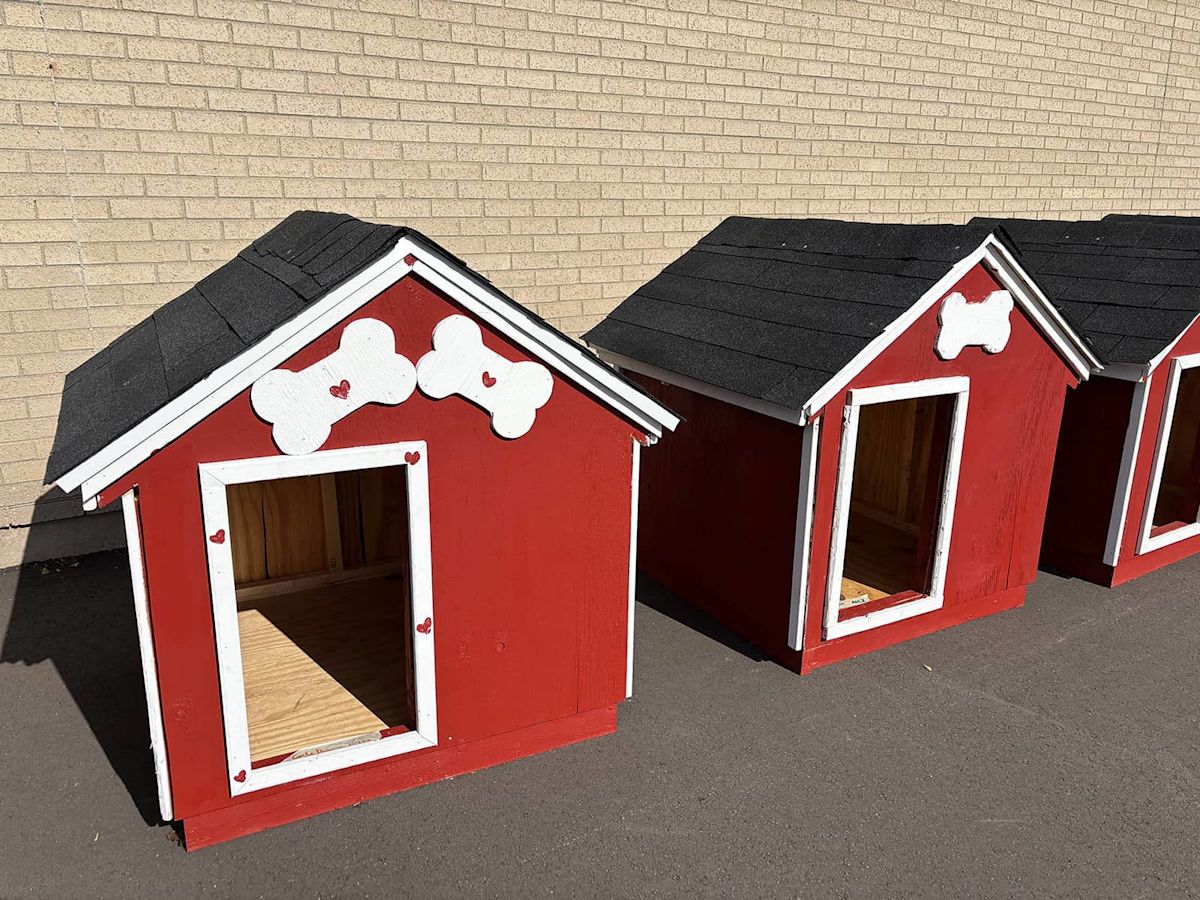 OSTC-Southeast Construction Students Build Doghouses for Local Rescues ...