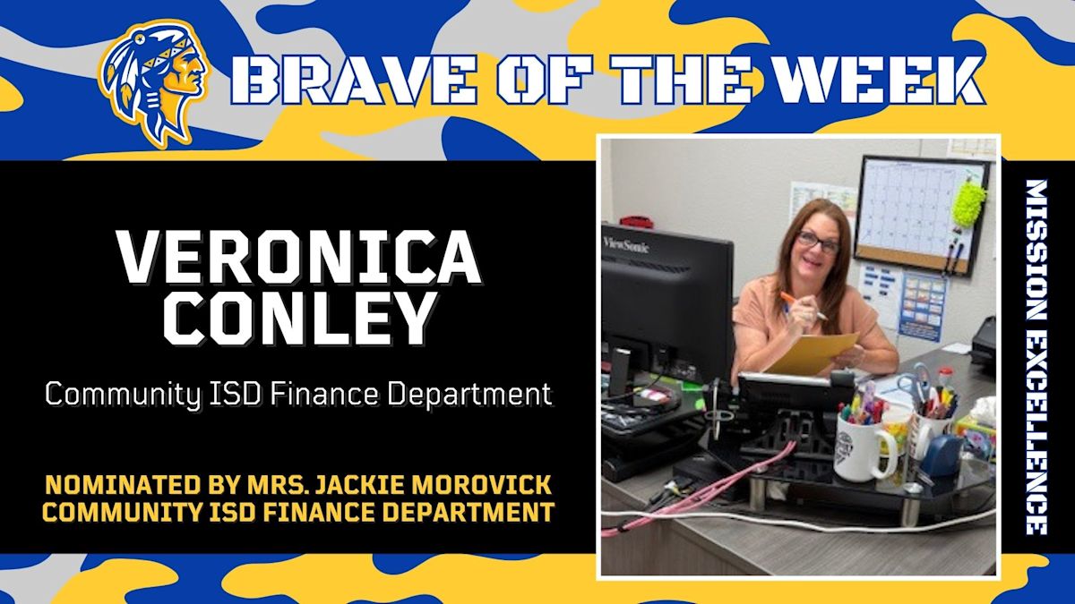 Veronica Conley - Brave of the Week - November 10-14, 2025