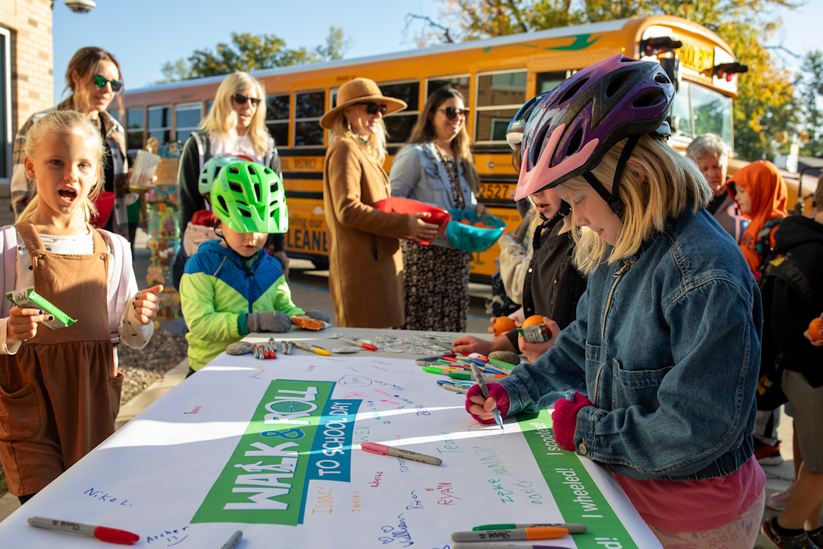 Sustainable transportation options for BVSD families that take ...