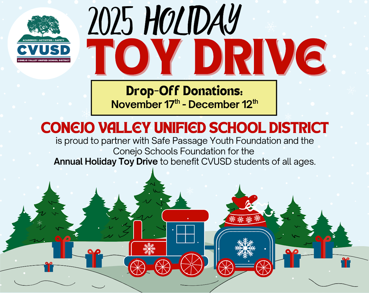 2025 Holiday Toy Drive | News Details - CVUSD