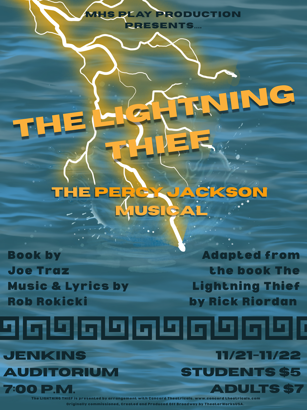 MHS Play Production Presents The Lightning Thief: The Percy Jackson ...