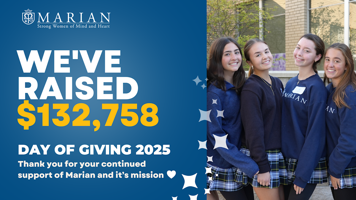 Marian Day of Giving: Fueling her Future | News Landing Page
