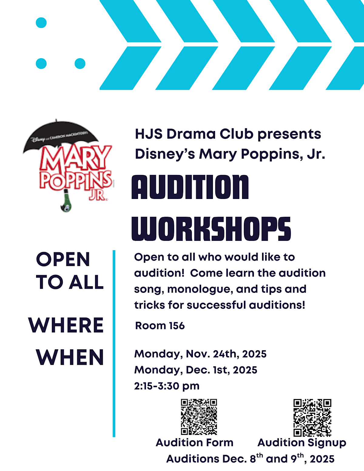 HJS Drama Club Presents Disney's Mary Poppins, Jr. | School News Detail ...