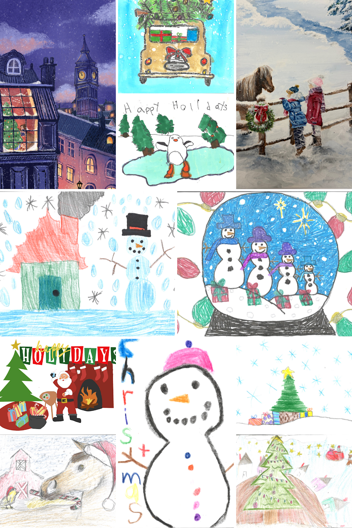 Vote for the 2025 Holiday Card Contest People's Choice Award | Details