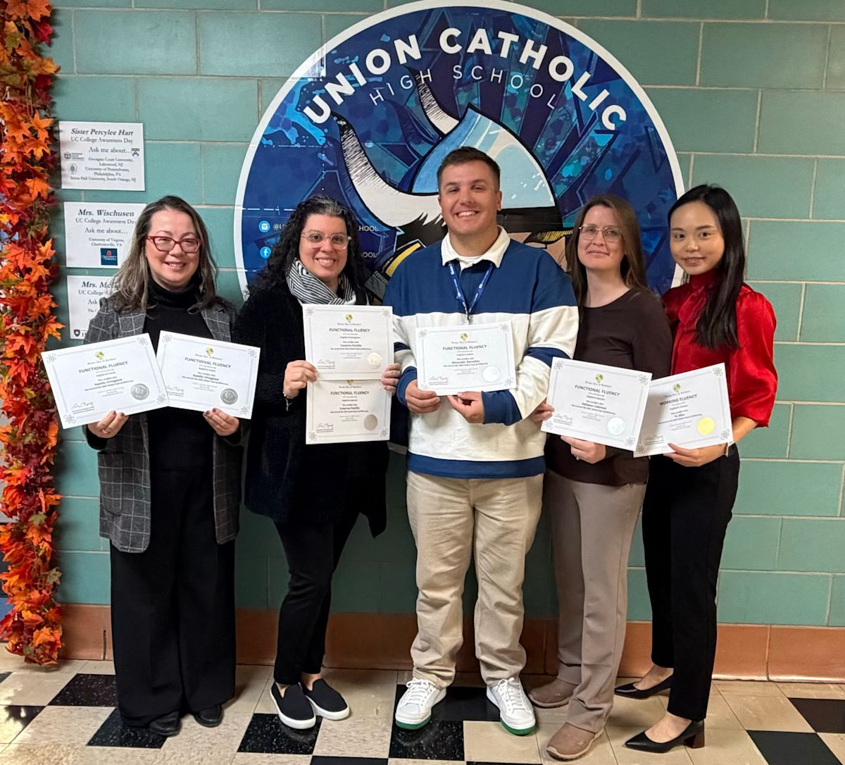 Several Union Catholic world language teachers earned prestigious ...