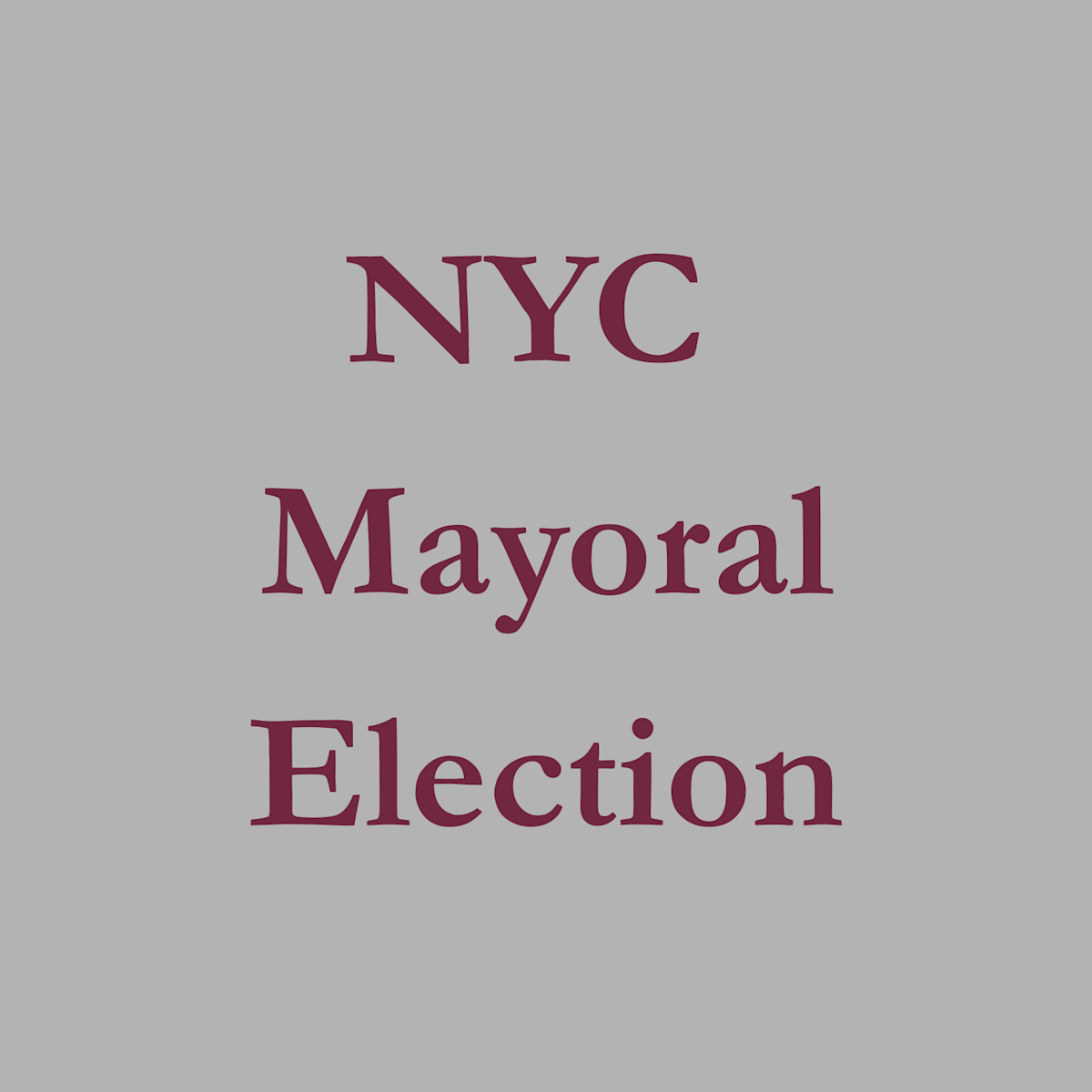 NYC Mayoral Election Recap | Details