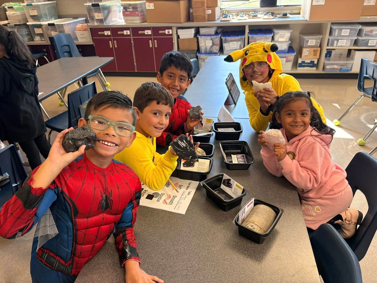 Roy Clark Students Learn About Fossils, Rocks, Minerals | Campus Life ...