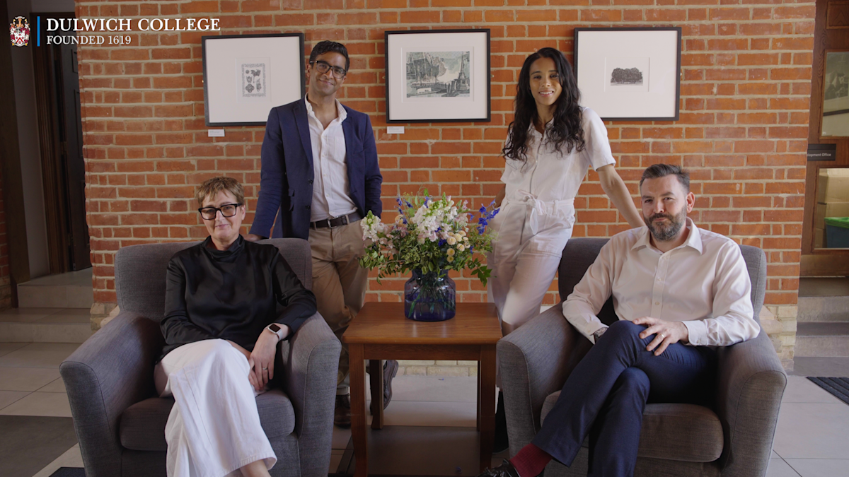 In Conversation with Mr Tanna, Mrs John-Baptiste, Mr Faiers and Mrs ...