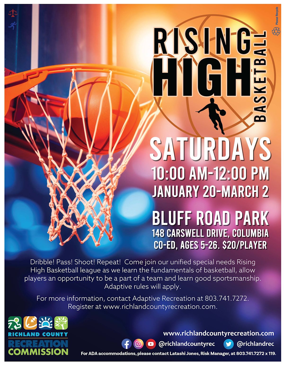 Rising High Basketball | Community Events