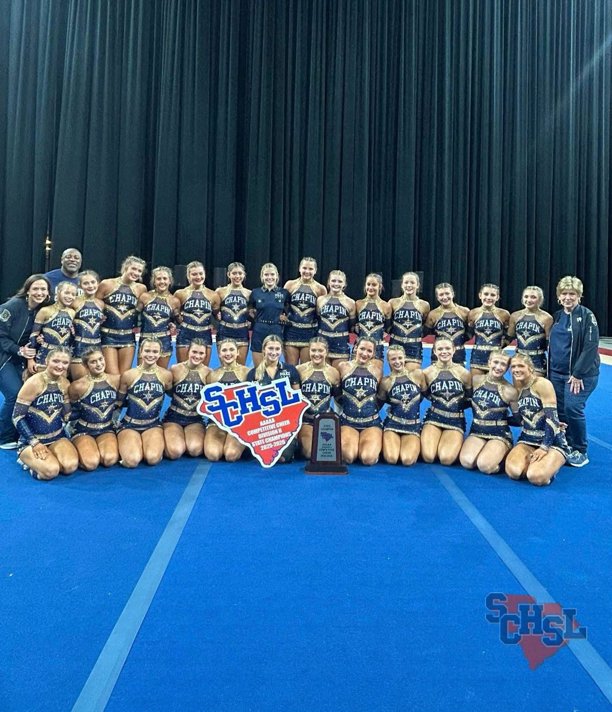 Chapin High School varsity cheer wins Class 5A State Championship | Details