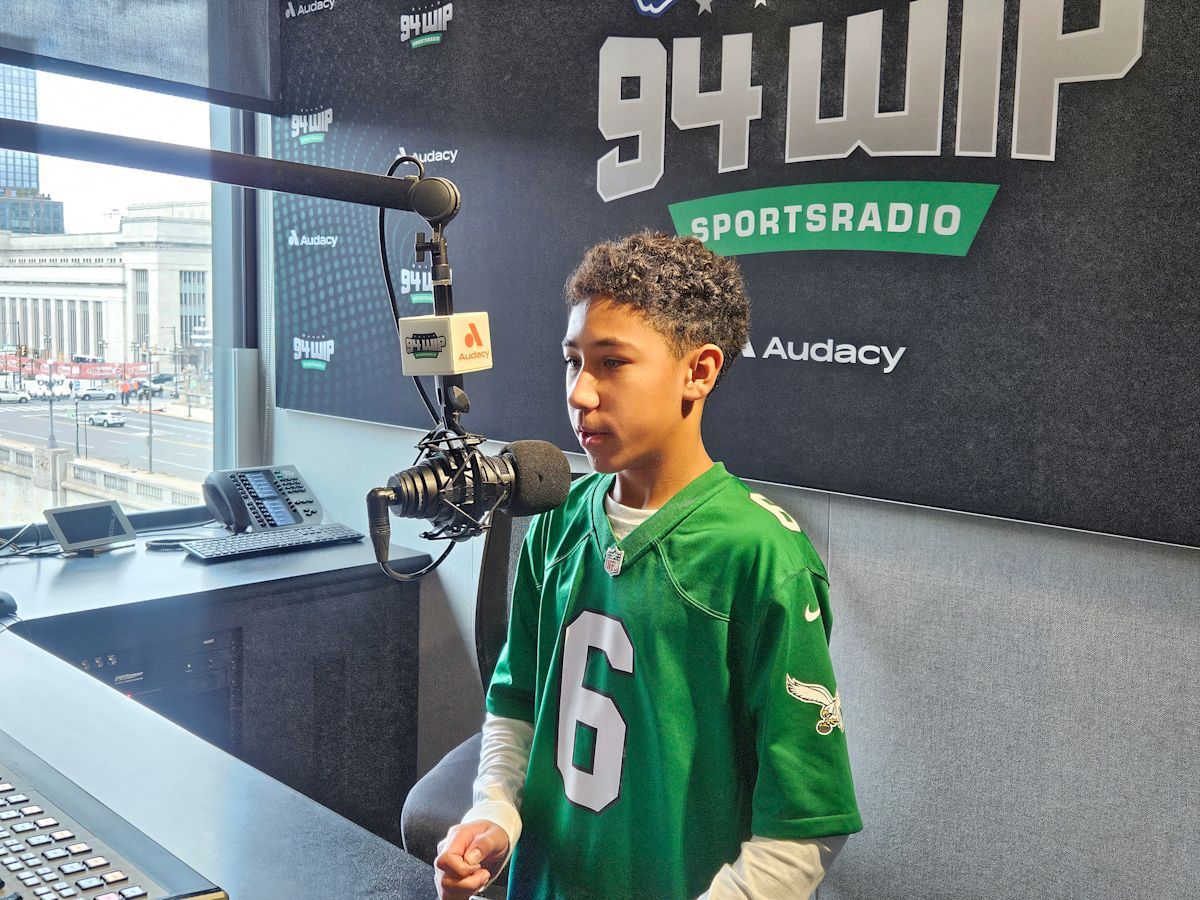 Plymouth Whitemarsh High School Sports Debate Club trip to WIP about more than just hot takes ...