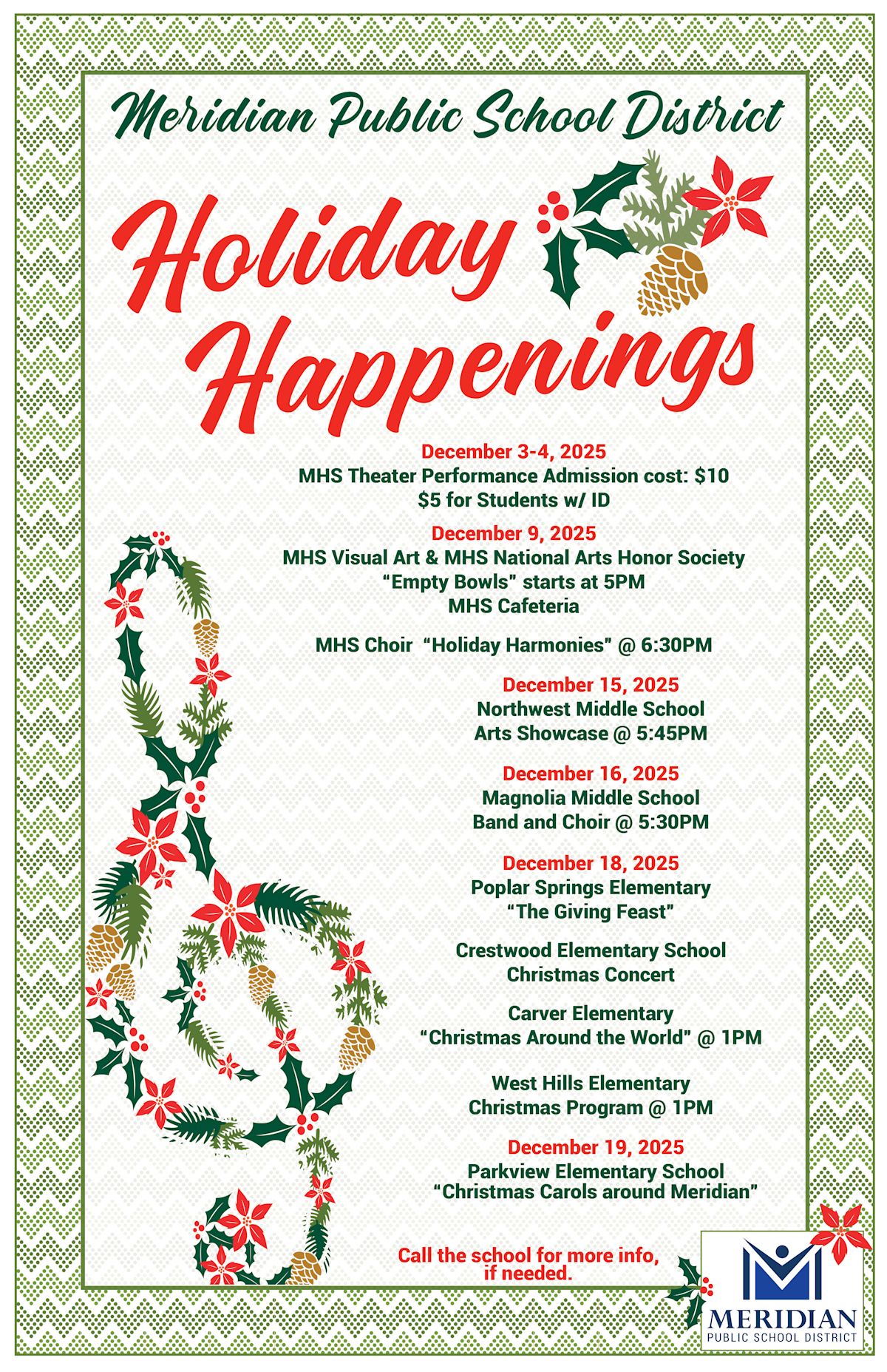 Holiday Happenings in MPSD | Post Details