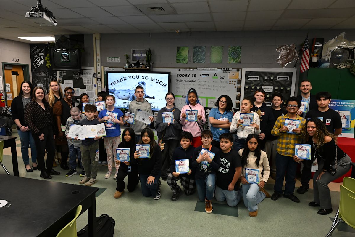 WFMS Science Club Celebrates Publication of Seal Release Book | News Post
