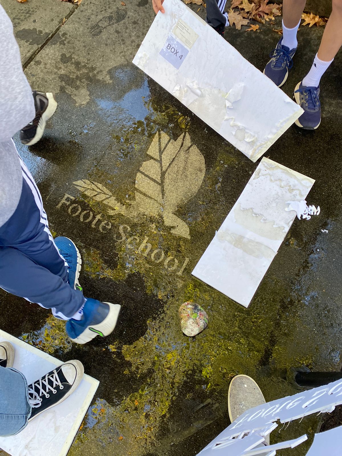 Sixth-grade art — Banksy-style | Featured Article