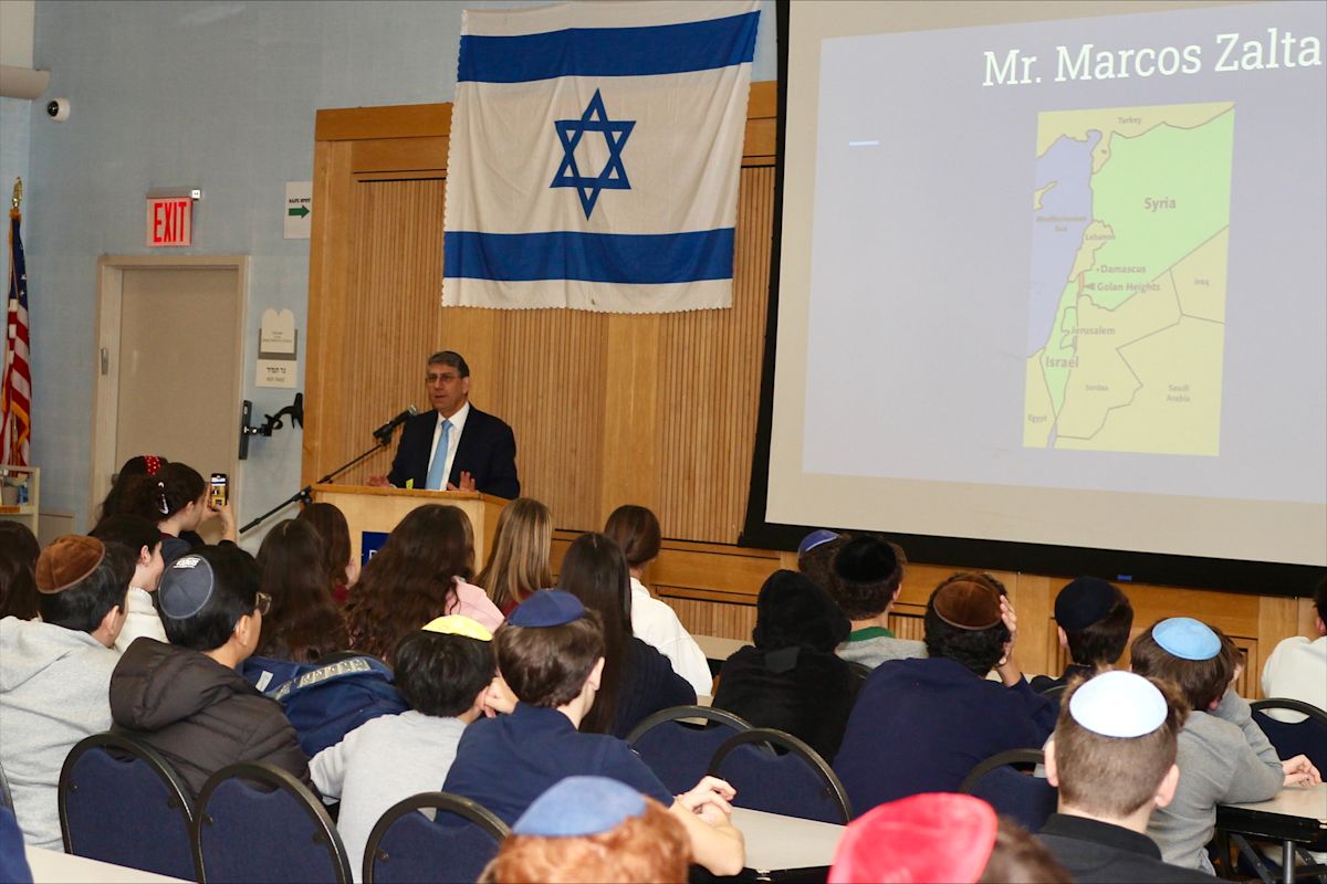 Middle Schoolers Meet "Council for the Rescue of Syrian Jews" Former ...