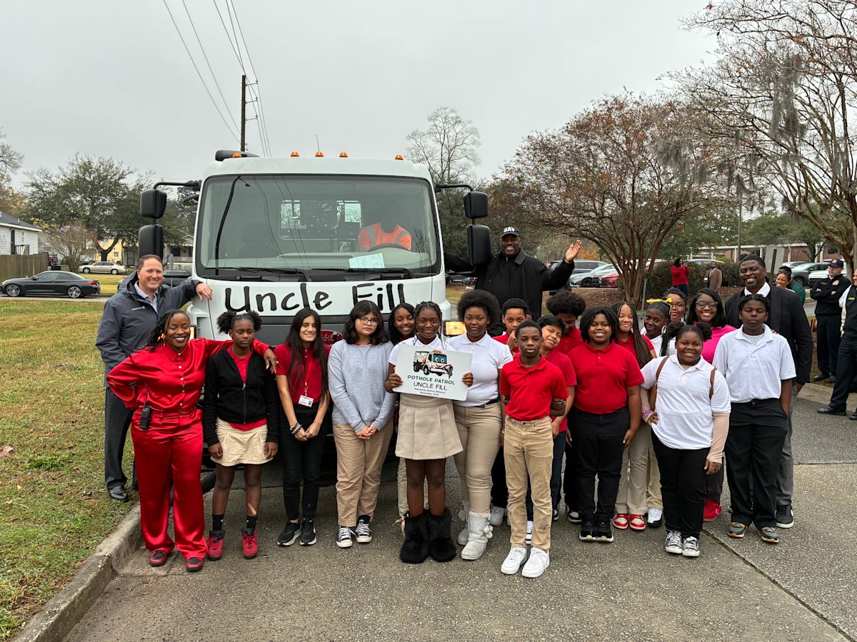 Hubert Student Wins Savannah Contest to Name City’s New Pothole Filler ...