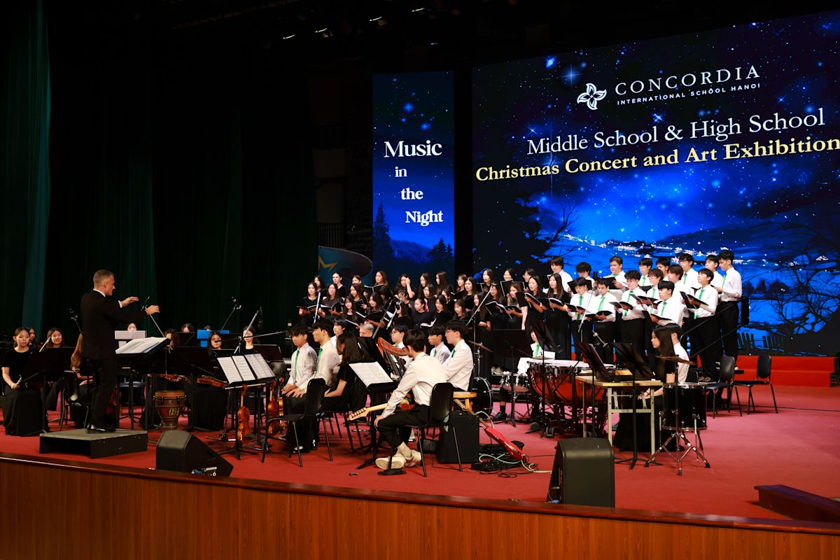 Concordia Hanoi’s Middle and High School Christmas Concert & Art ...