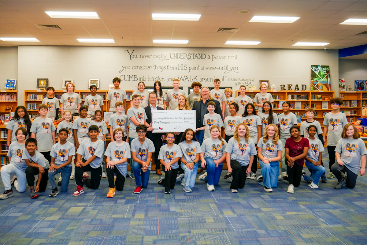 Heritage Middle Receives STEM Donation | InFocus News Template