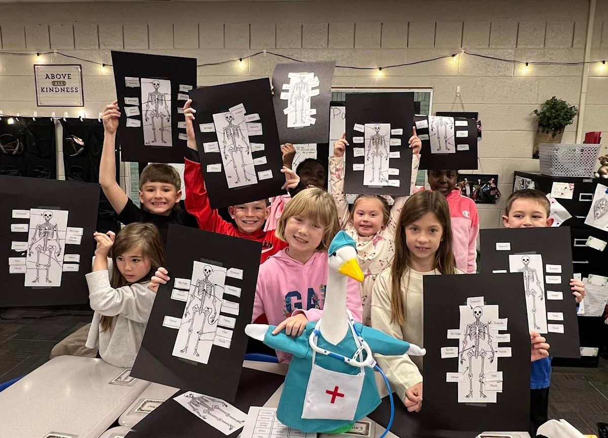 Darnaby's Elements Club Looks At The Human Skeleton | Campus Life Details