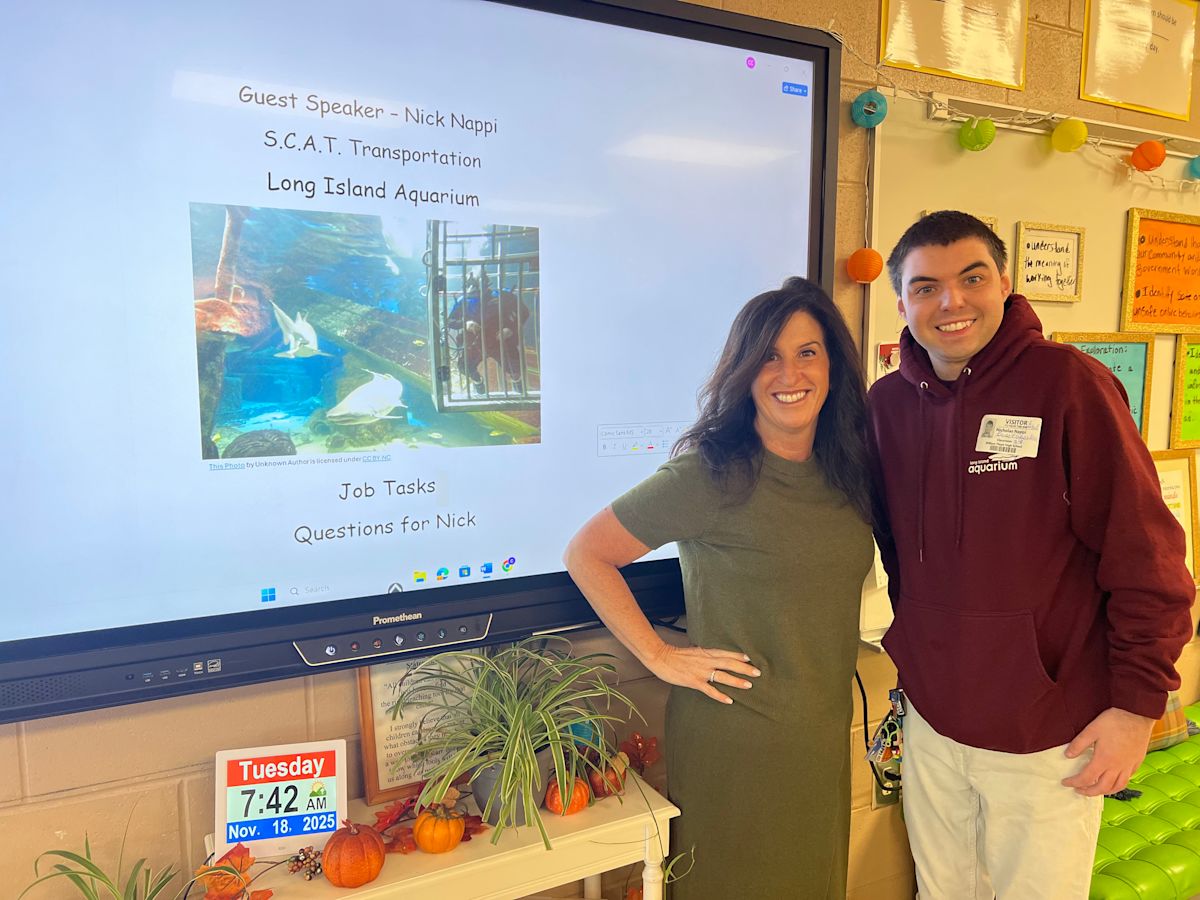 WFHS Alumnus Visits Special Education Career Launchpad Class | News Post