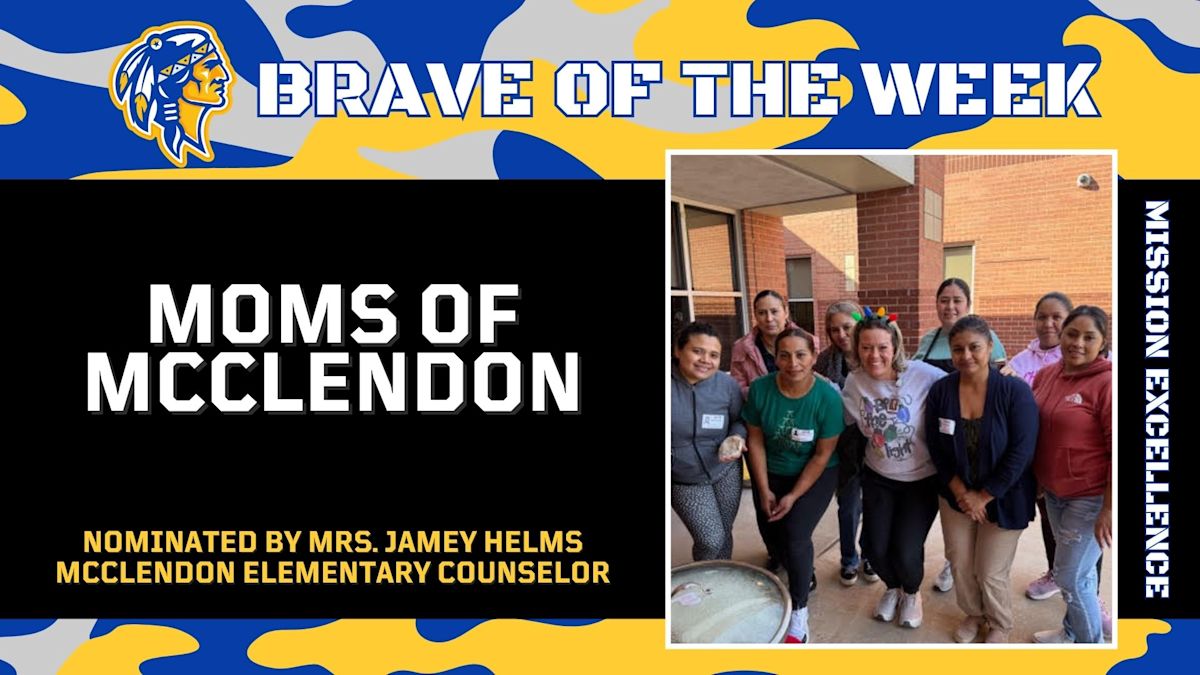 Moms of McClendon - Braves of the Week - December 15-19, 2025