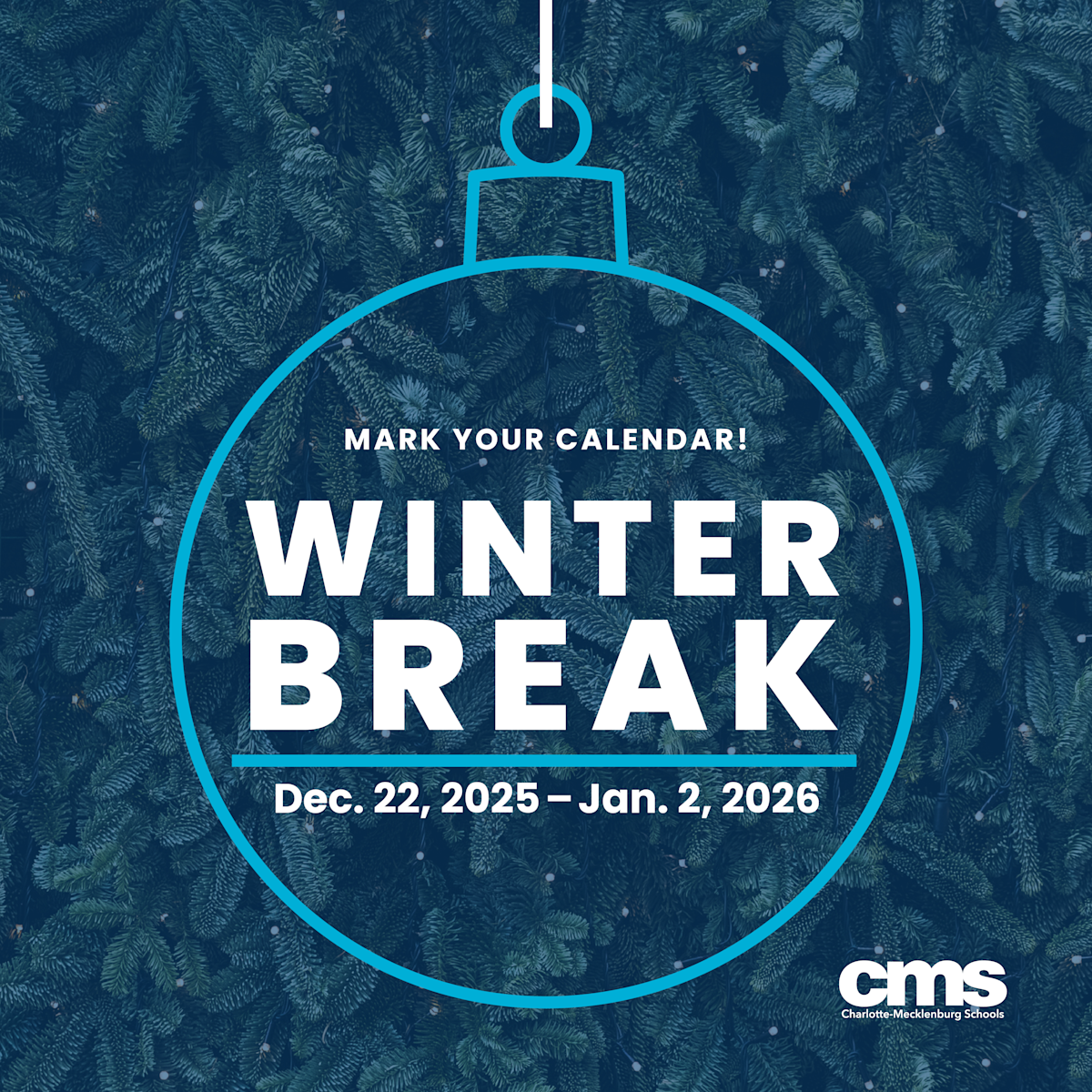 Important information about the district hours this winter break ...