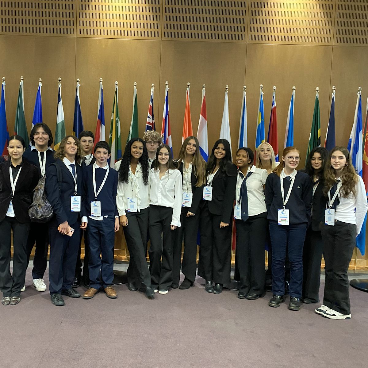 Rochambeau Delegates at COP Oceans in Montreal | Vers des leaders ...