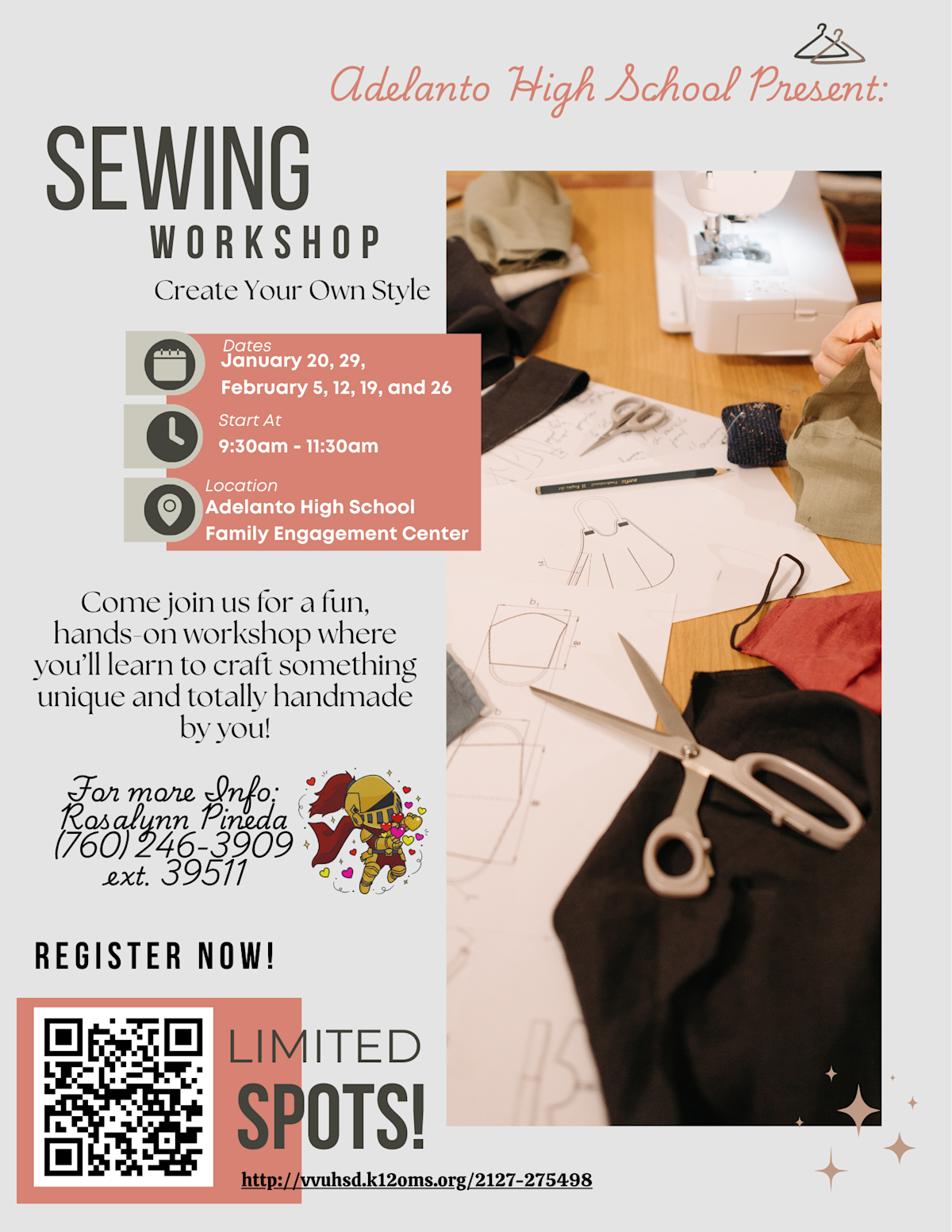 Parent's Sewing Workshop | Single-Posts-NEWS