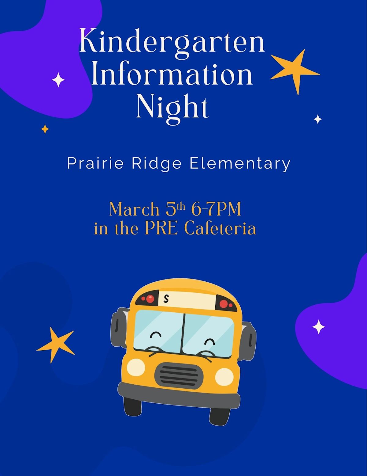 2026–27 PRE Kindergarten Information Night | Post Details