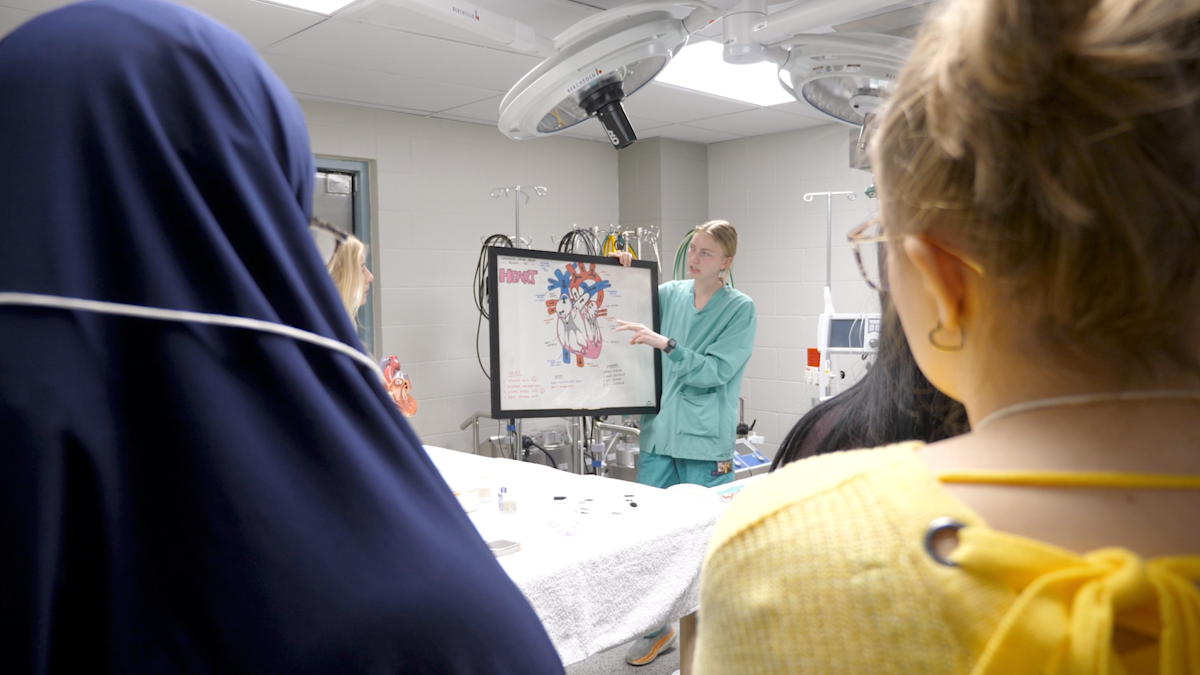 High school students find their future in the medical field | article