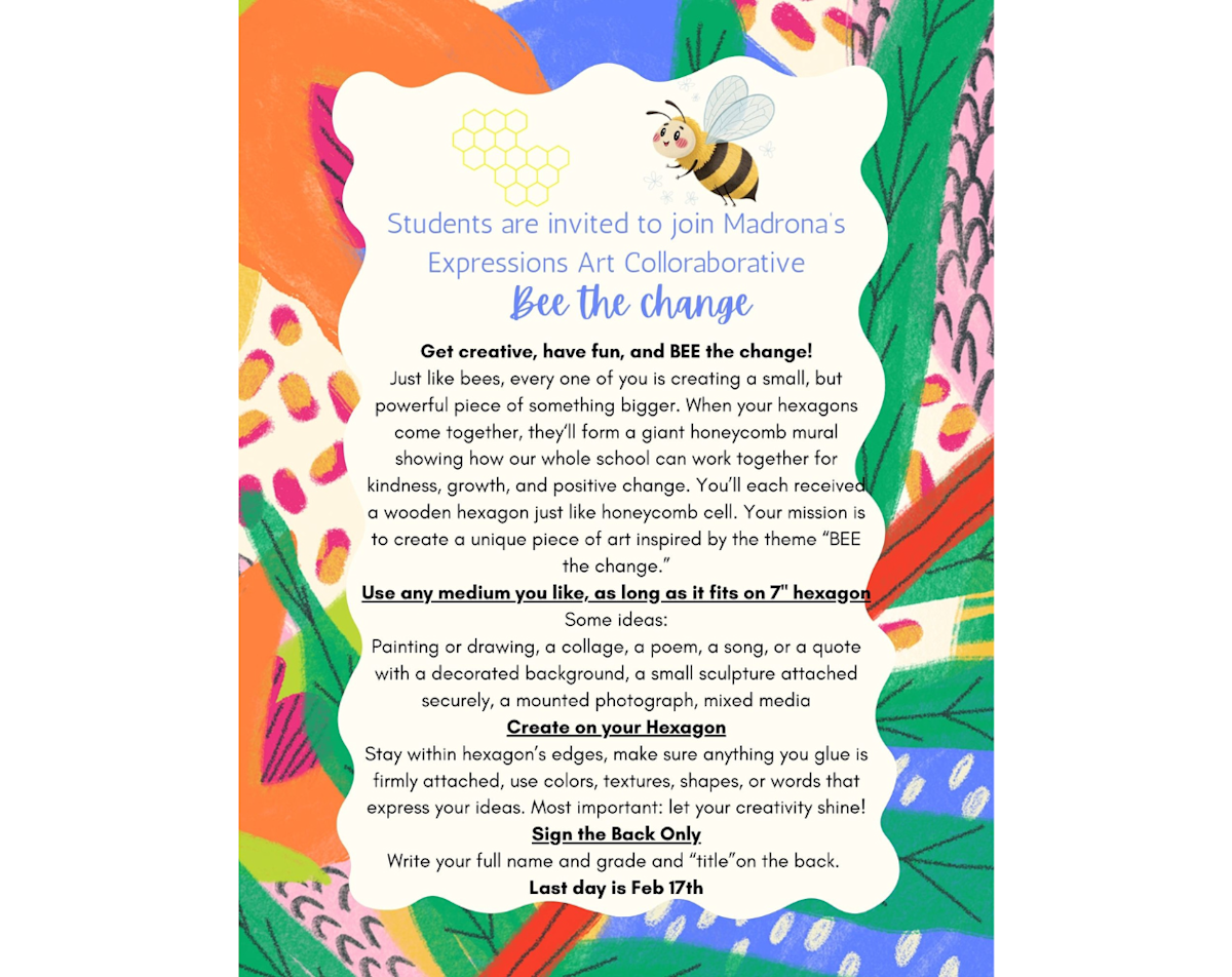 BEE the CHANGE | News Details - Madrona