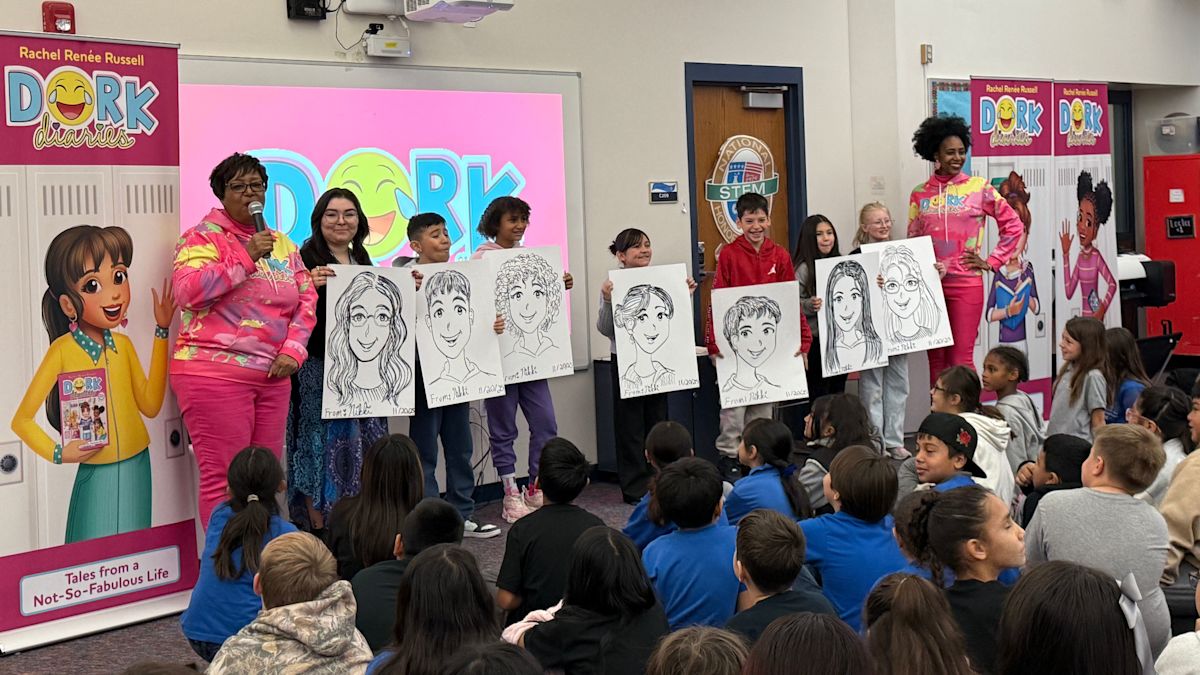 STEM Launch students meet the creators of Dork Diaries | Details - STEM ...