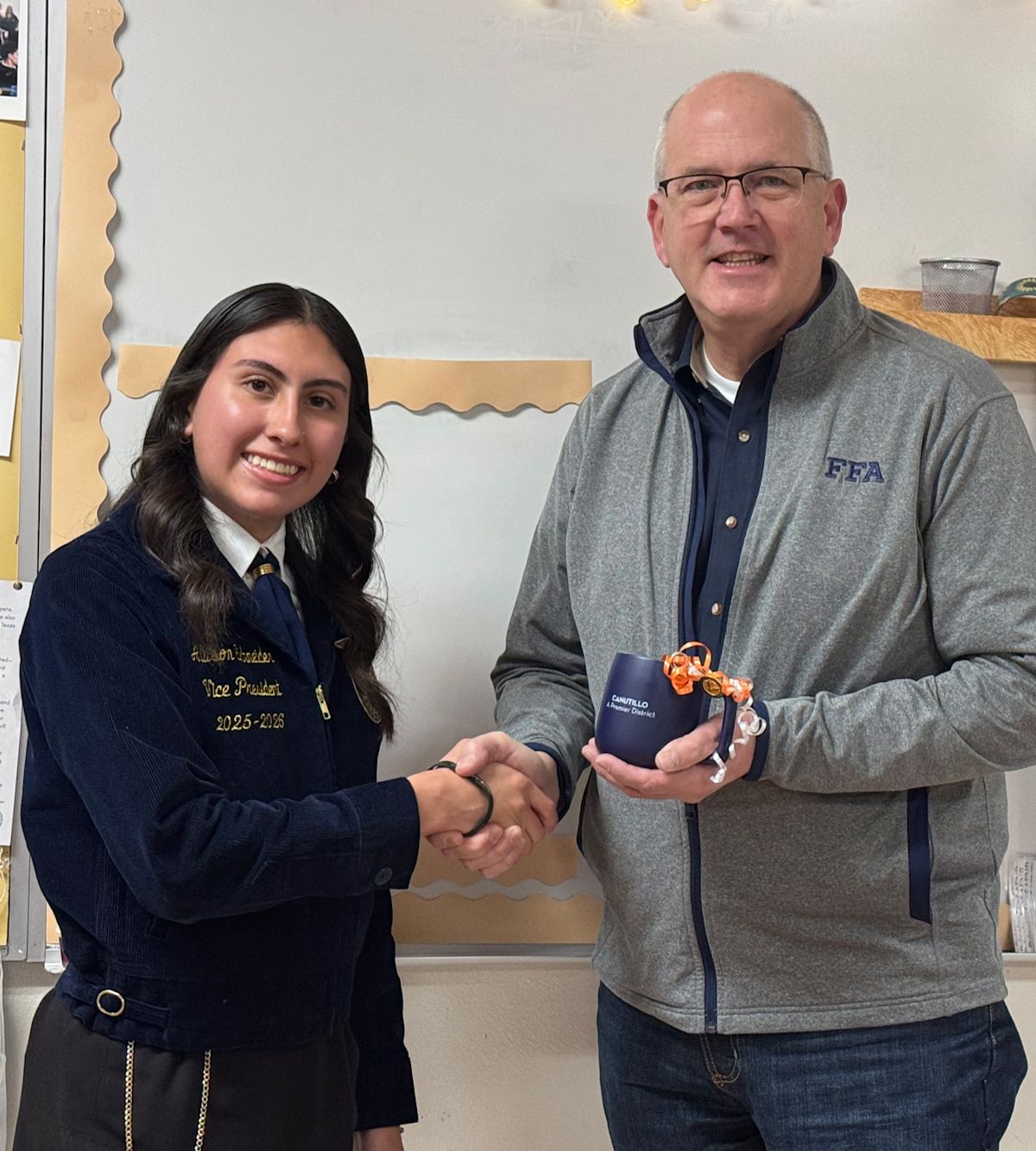 National FFA CEO visits Canutillo High School club chapter | Post Details