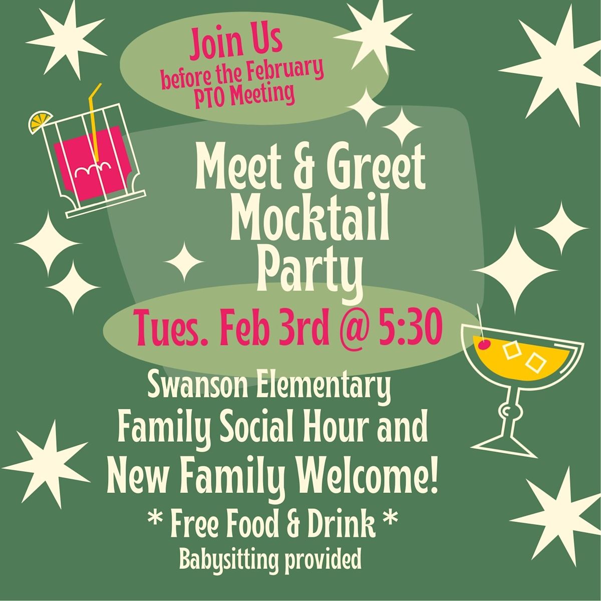 New! Meet and Greet Event Feb 3rd | News Details