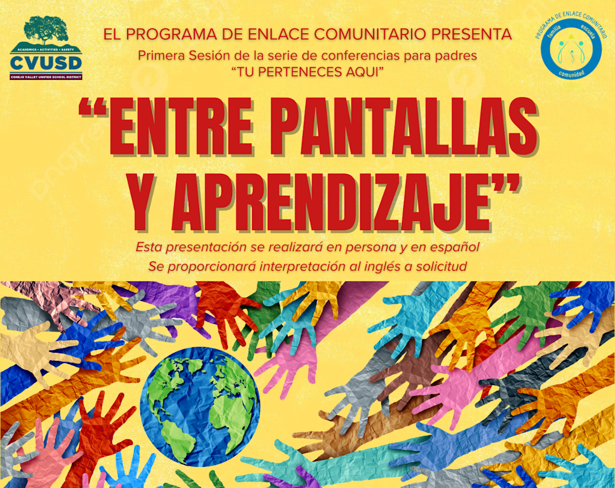 Un Evento Gratuito Presentado en Español: Entre Pantallas y Aprendizaje ...