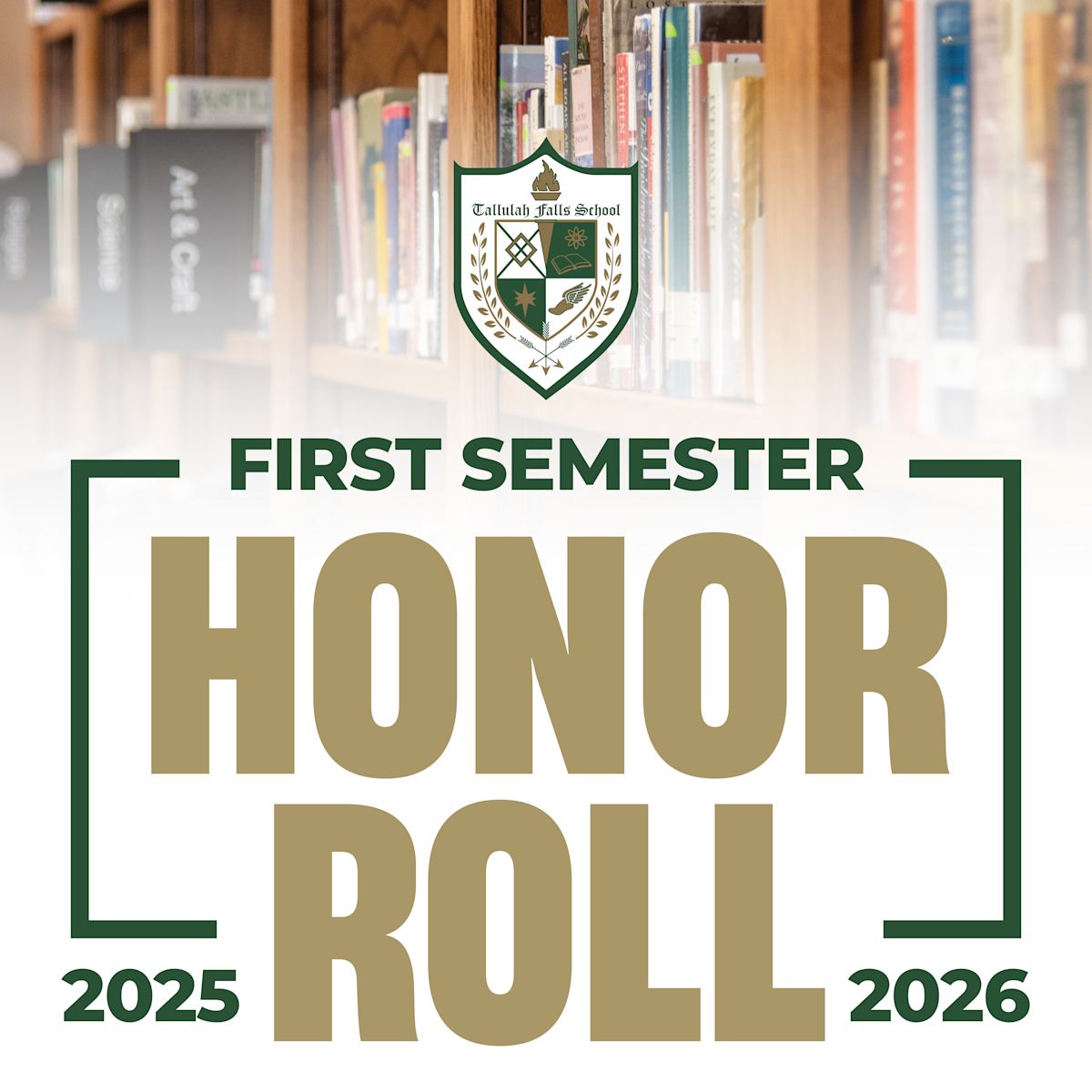 TFS Announces First Semester Honor Rolls | News Story