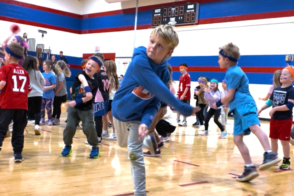 College Grove Elementary Takes on Dodgeball Night | InFocus Videos Template