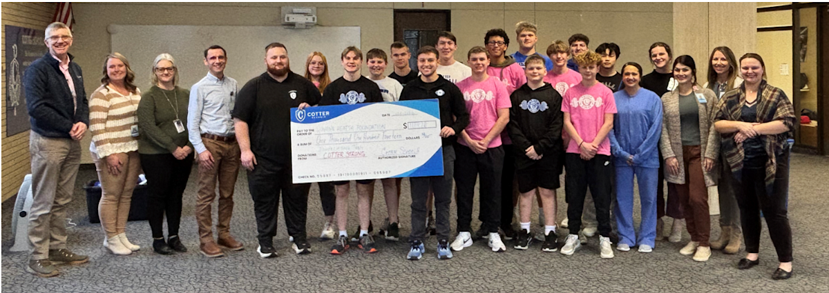 Cotter Powerlifting Team Raises $1,114 for Winona Health Breast Cancer ...