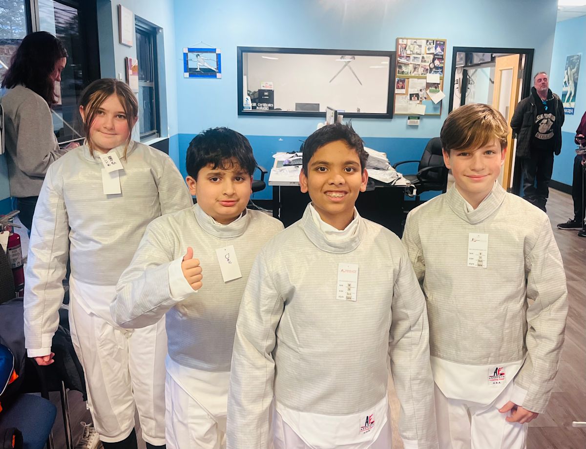 Middle School Fencers Equipped, Ready for Action | News Posts