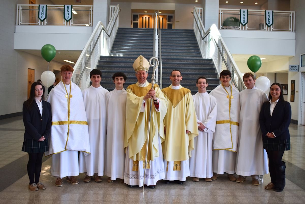 Bishop Shanahan High School Welcomes Archbishop Green for Catholic ...