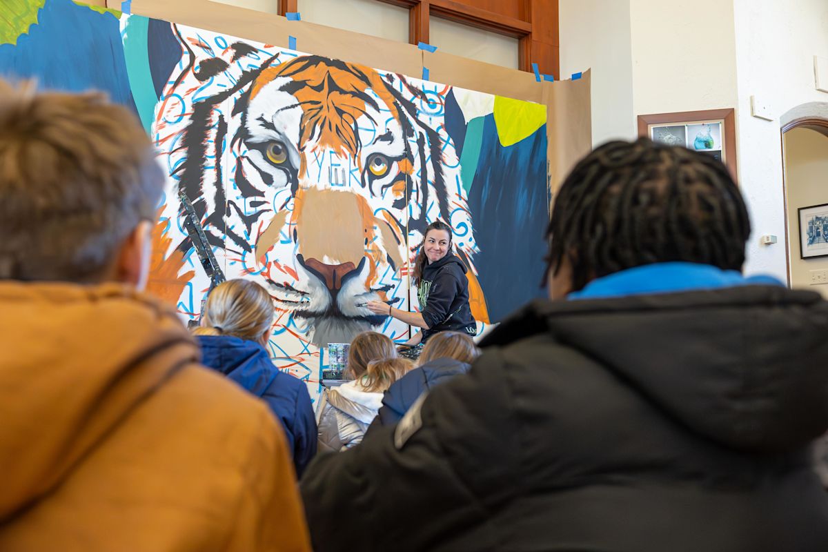 New Mural To Be Installed in Cahall Campus Center | News Details