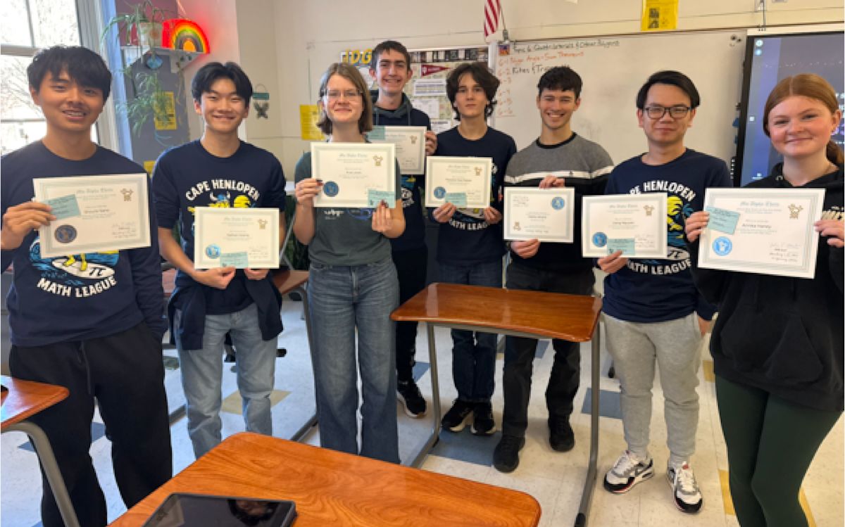 Cape Henlopen High School Becomes a Mu Alpha Theta Chapter | CHHS News ...