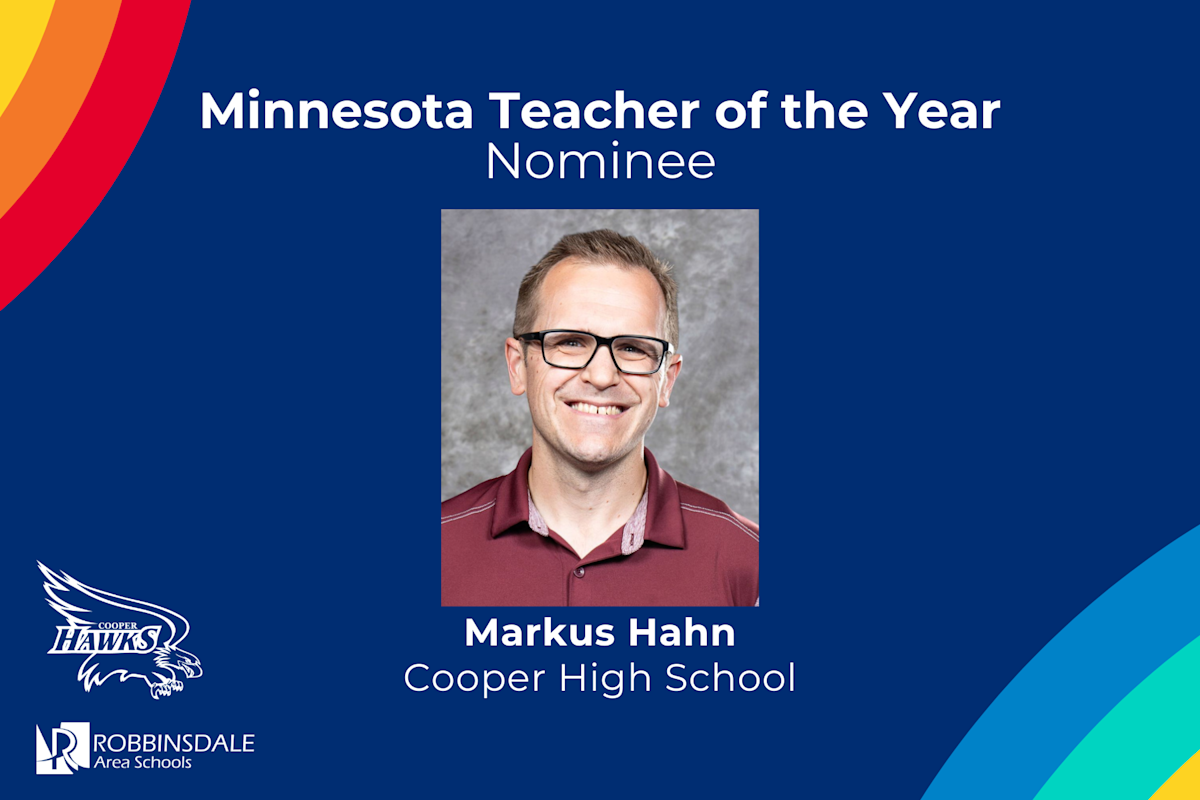 Cooper teacher named a candidate for Minnesota Teacher of the Year ...