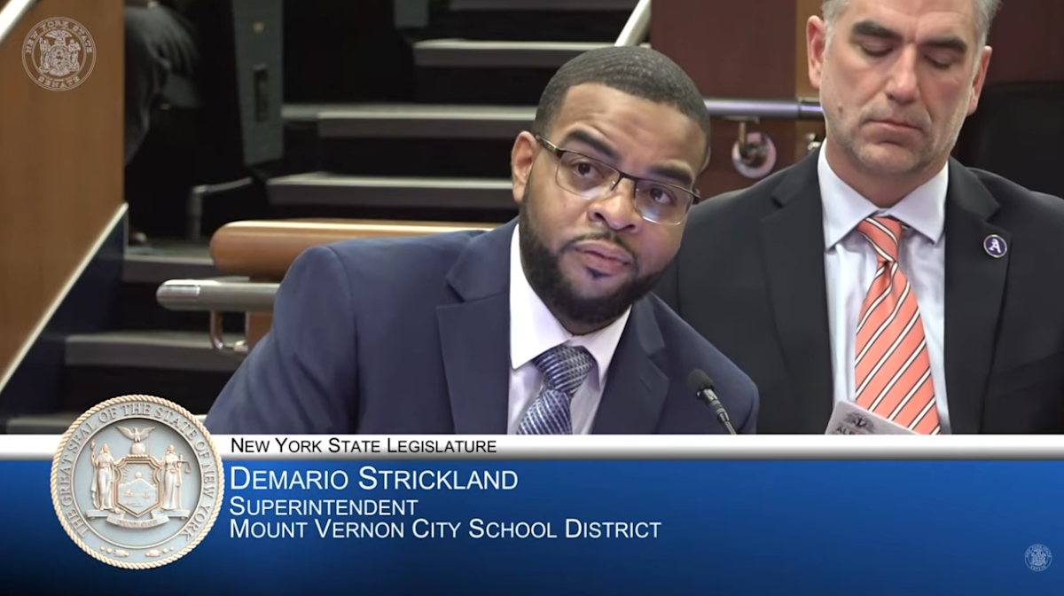 Superintendent Dr. Demario Strickland presents MVCSD budget priorities ...