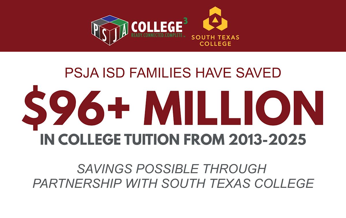 PSJA ISD Families Save Over $96 Million Through South Texas College ...