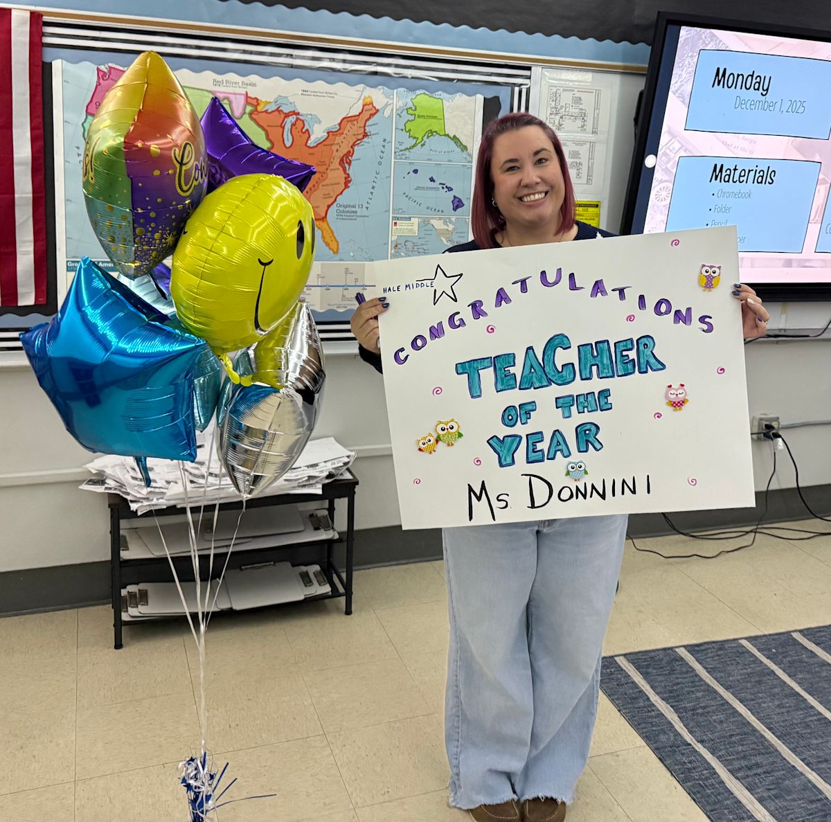 Kara Donnini named Hale MS Teacher of the Year | News Item ...
