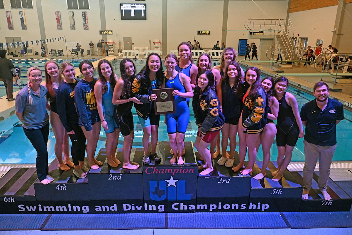 Cypress Ranch wins district swimming championships | CFISD News Post ...