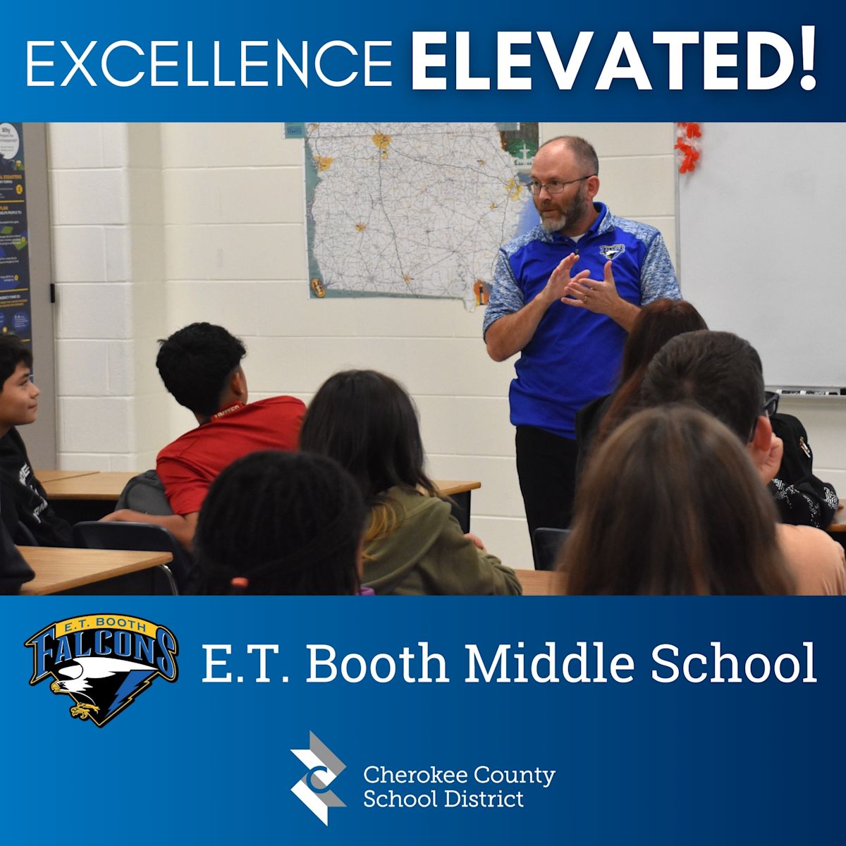 Excellence Elevated: Congratulations to E.T. Booth MS! | Post Detail