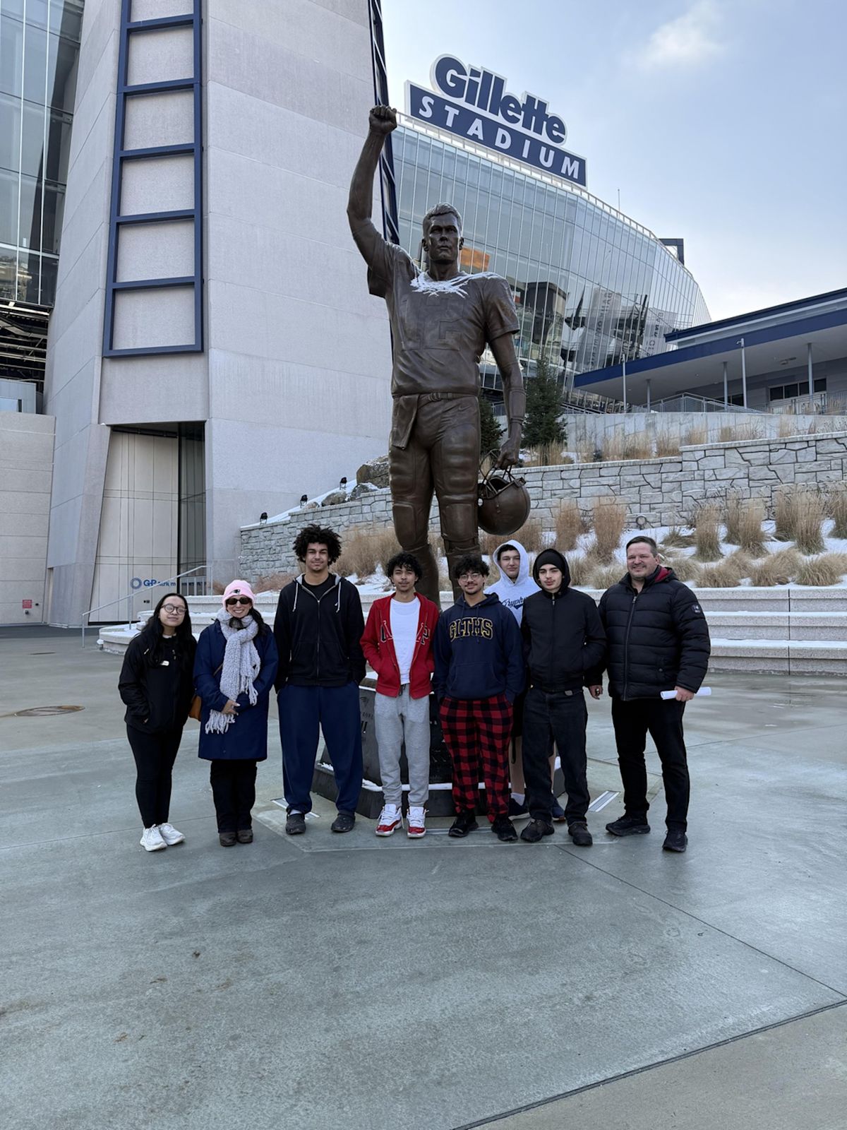 Greater Lowell Tech students visit Gillette Stadium | Post DBPP
